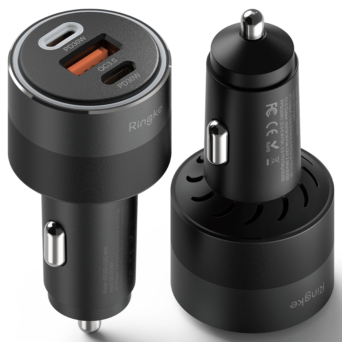 3-Port Car Fast Charger | Ringke Official Store