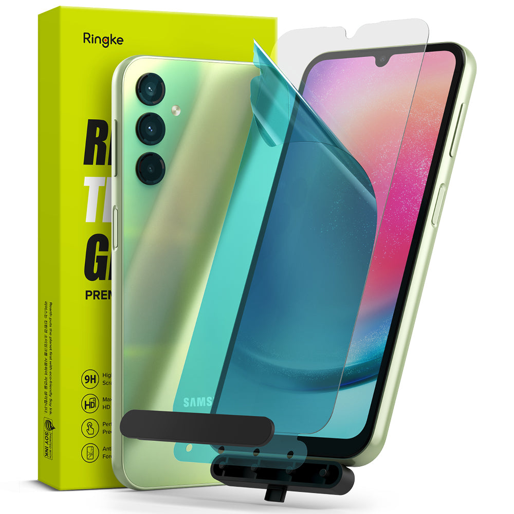 Galaxy A24 4G(LTE) Screen Protector [2P] | Full Cover Glass | Ringke ...