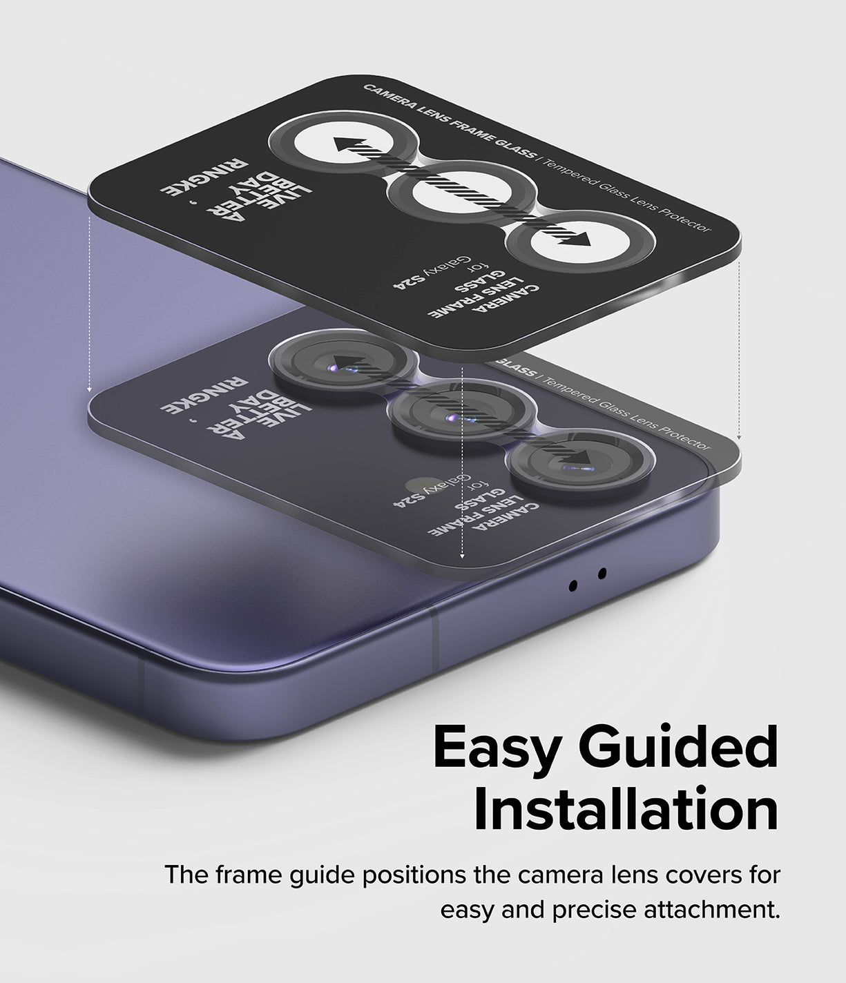 Galaxy S24 Lens Protector | Camera Lens Frame Glass – Ringke Official Store