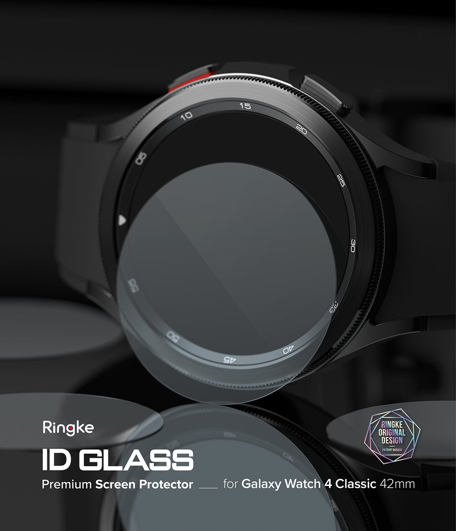 Galaxy Watch 4 Classic 42mm Screen Protector | Invisible Defender Glass ...