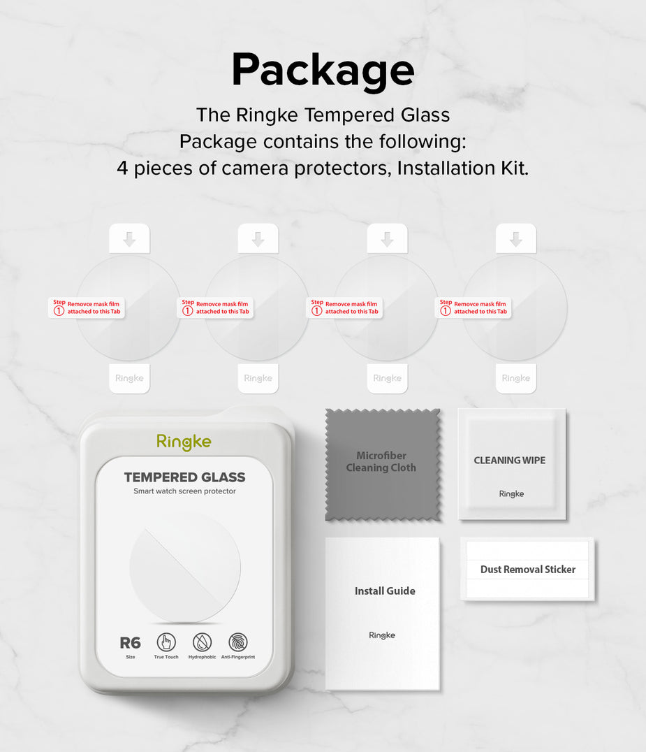 Galaxy Watch 6 44mm Screen Protector | Glass - R6 – Ringke Official Store