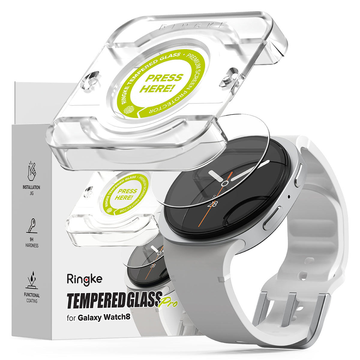 Galaxy Watch 8 40mm | Tempered Glass Pro | Ringke Official Store
