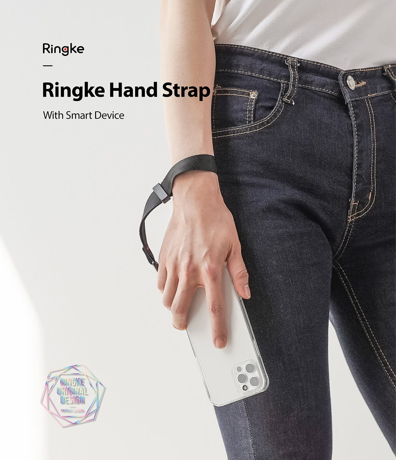 Hand Strap Black | Ringke – Ringke Official Store