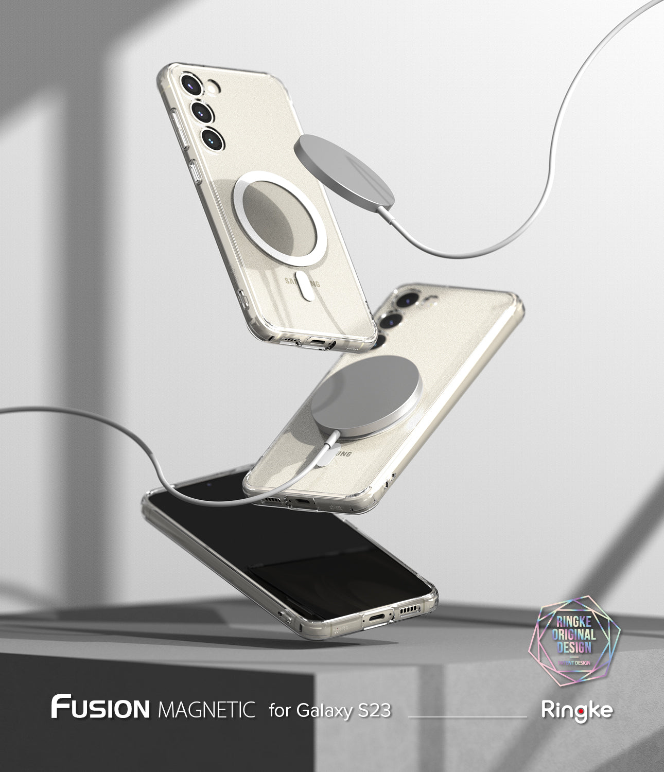 Galaxy S23 Case | Ringke Fusion Magnetic Matte Clear – Ringke Official ...