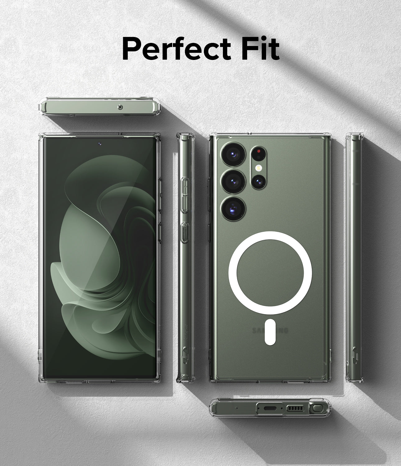 Galaxy S23 Ultra Case | Ringke Fusion Magnetic Matte Clear – Ringke ...