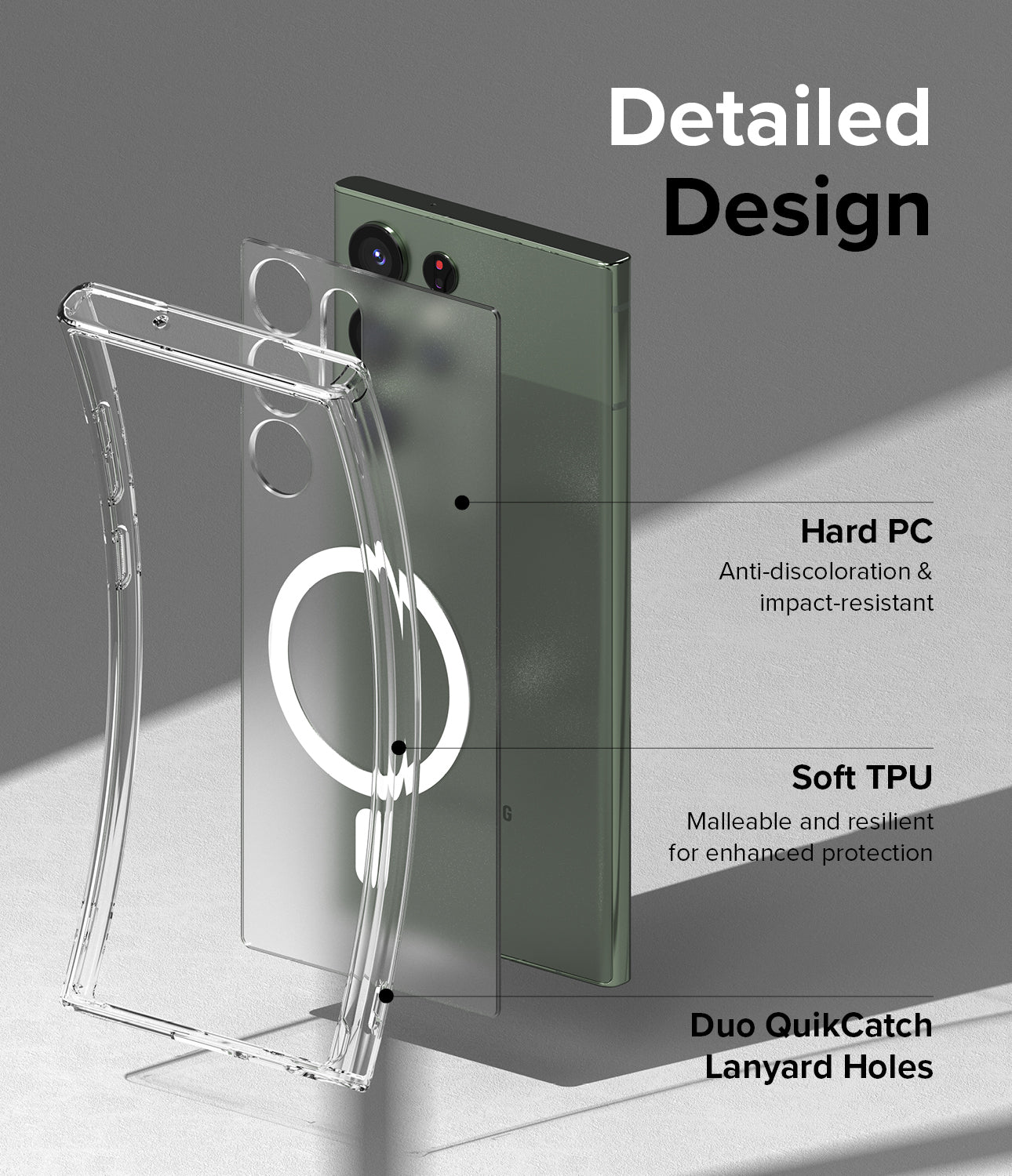Galaxy S23 Ultra Case | Ringke Fusion Magnetic Matte Clear – Ringke ...