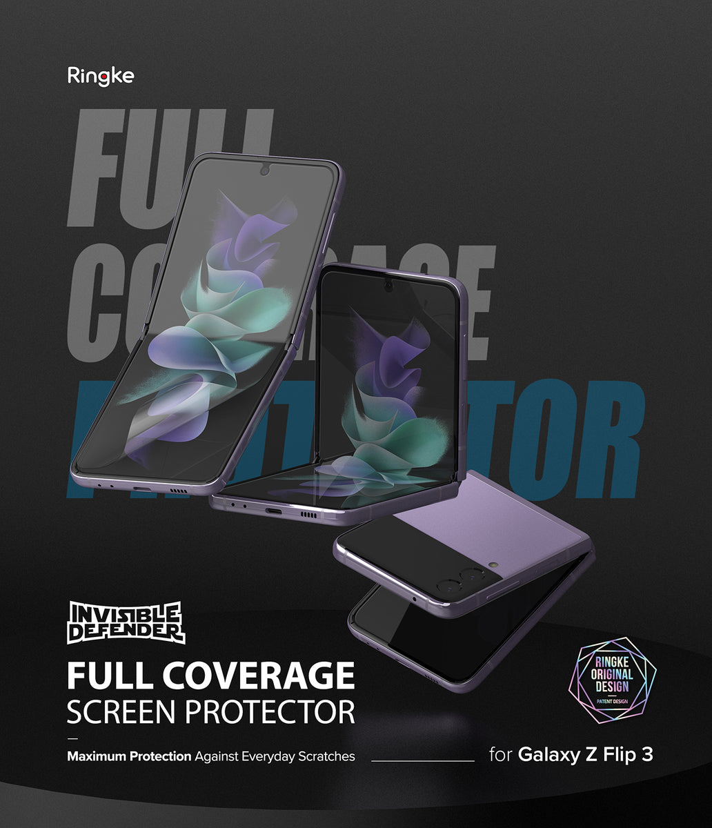 Galaxy Z Flip 3 Screen Protector - Ringke Official Store