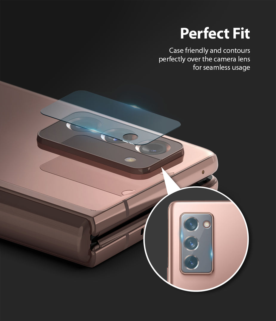 Galaxy Z Fold 2 Camera Protector | Invisible Defender Glass – Ringke ...