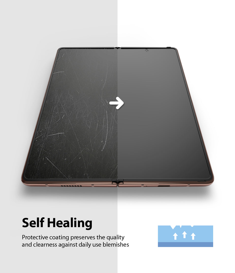 Galaxy Z Fold 2 Screen Protector | Invisible Defender – Ringke Official ...