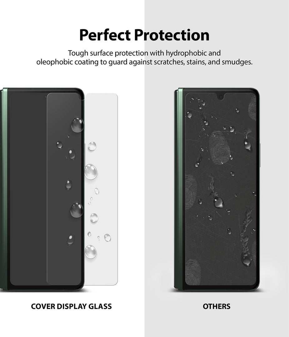 Galaxy Z Fold 3 Screen Protector | Cover Display Glass – Ringke ...